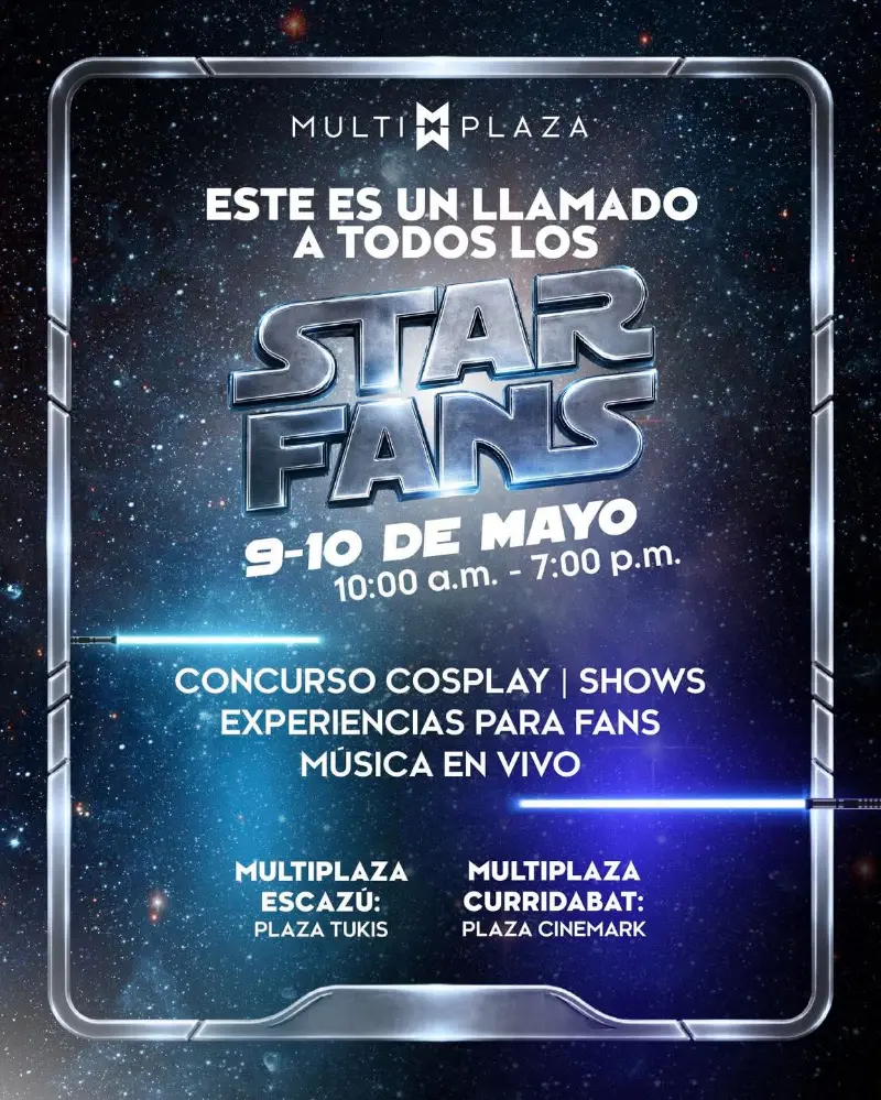 CRTurnos | 🌌 Star Fans en Multiplaza Escazú y Curridabat